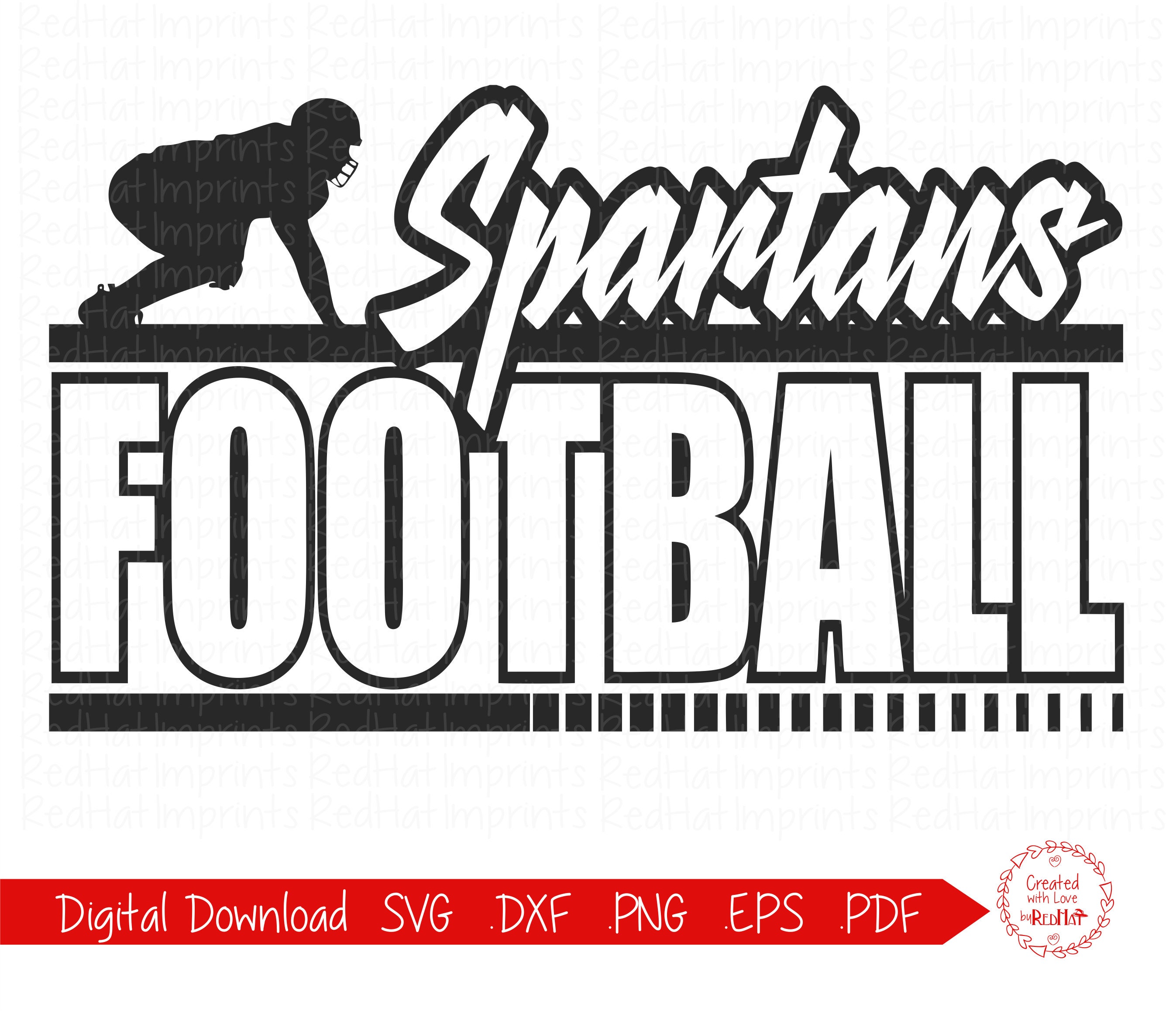 Spartan Football svg Spartans Football svg spartan spartan | Etsy