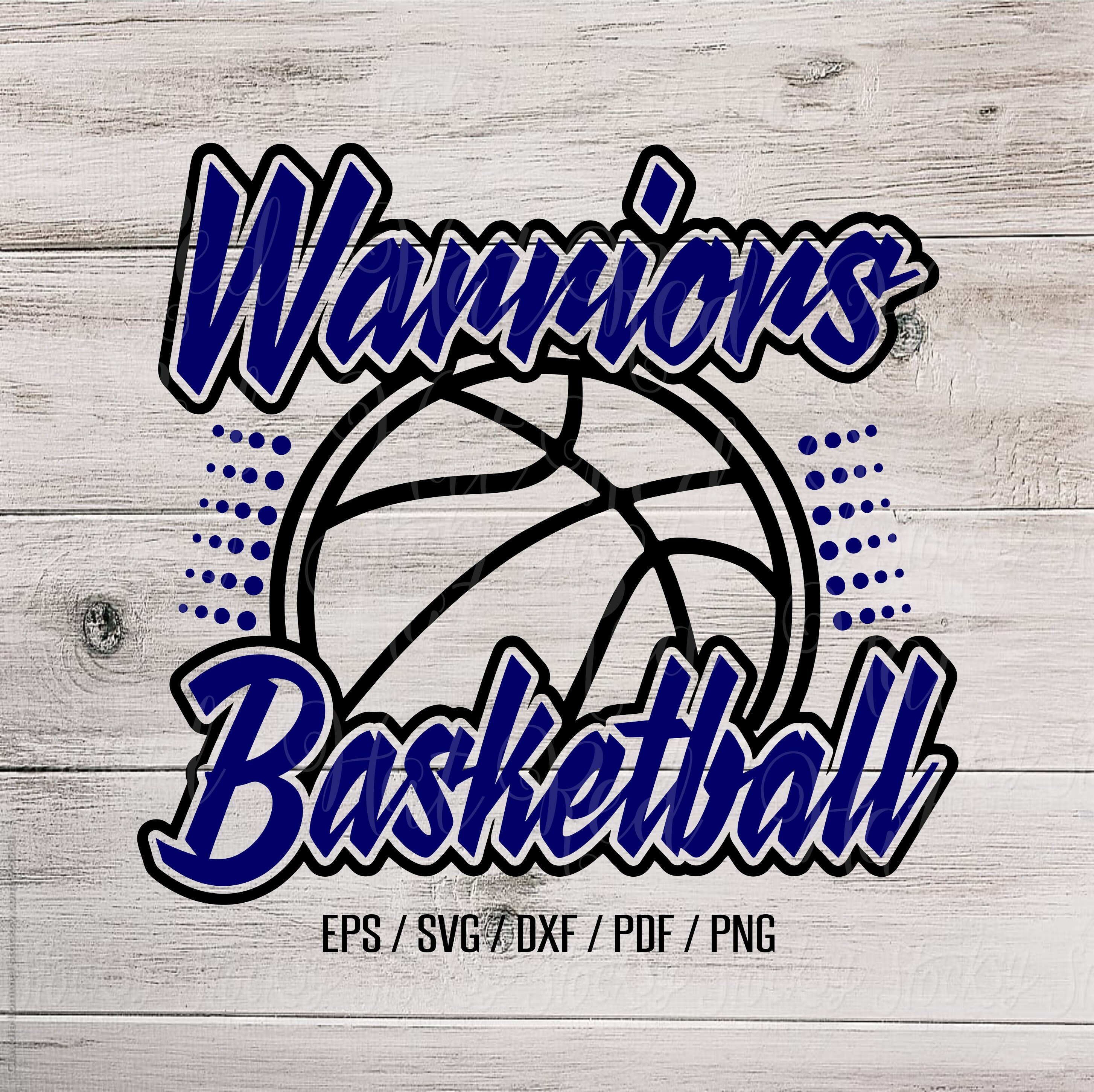 Warrior Basketball Svg Baloncesto Svg Warriors Baloncesto Etsy