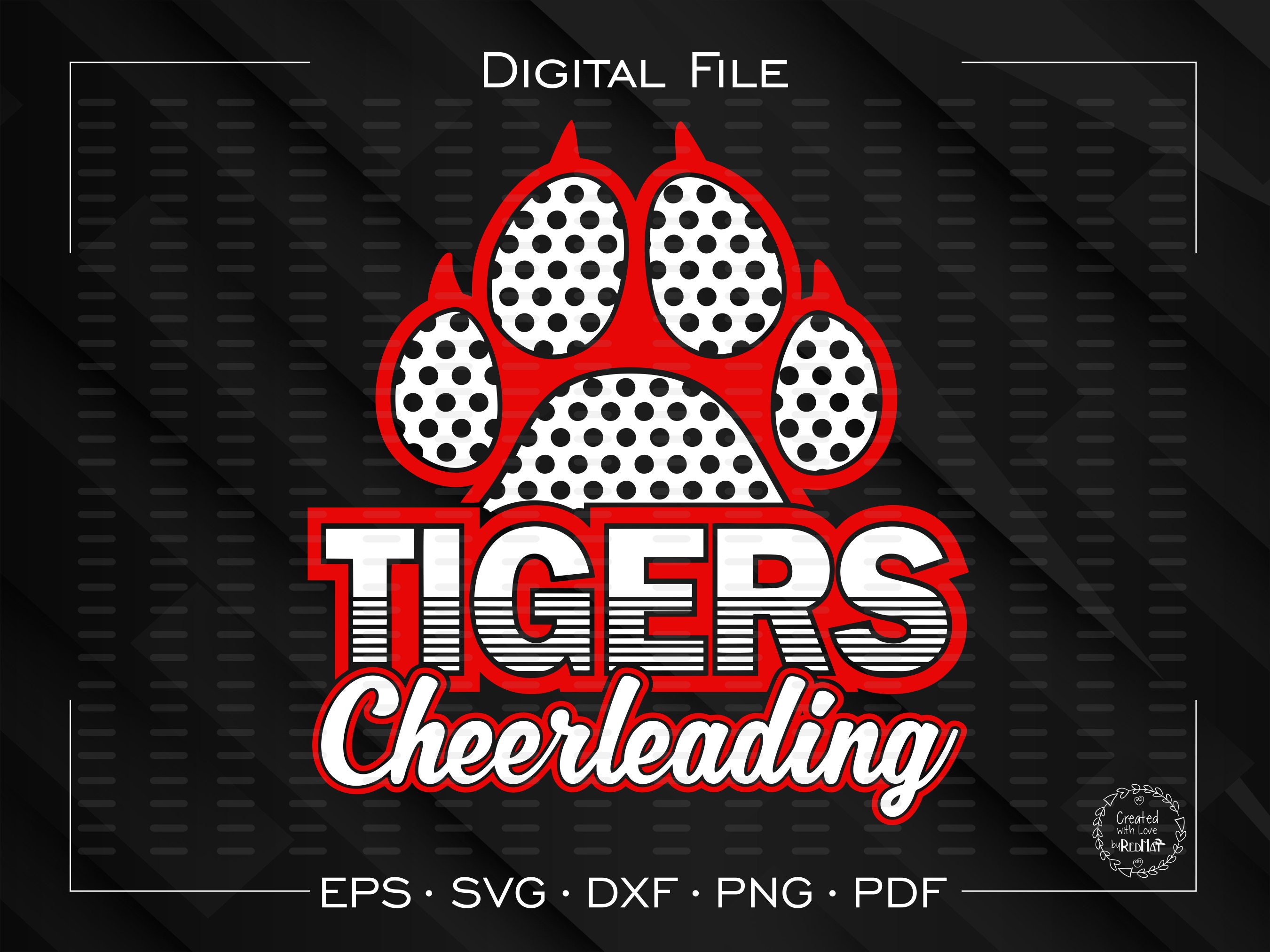 Tigers Cheerleading Logo