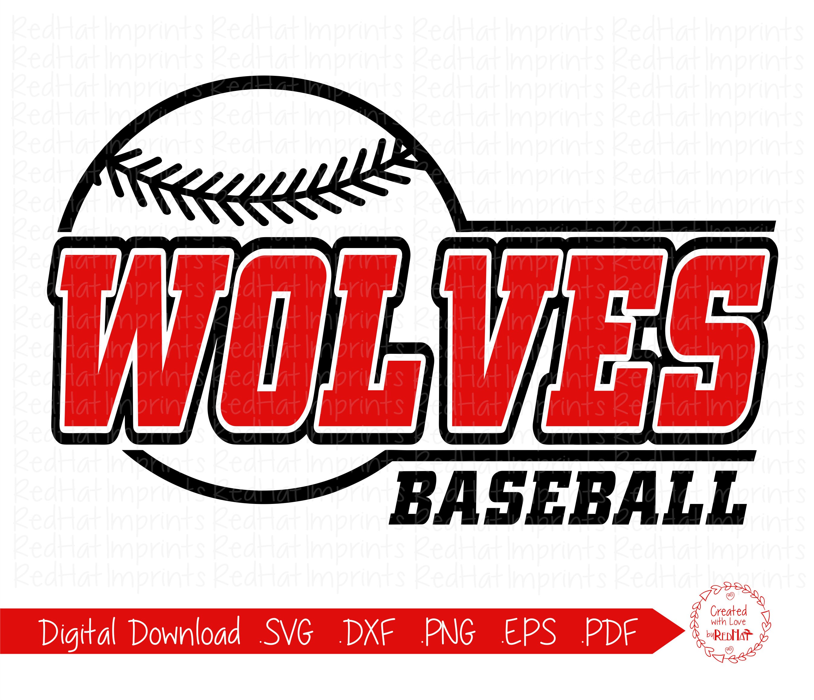 Wolf Baseball svg Wolves Baseball svg Wolf Wolves | Etsy