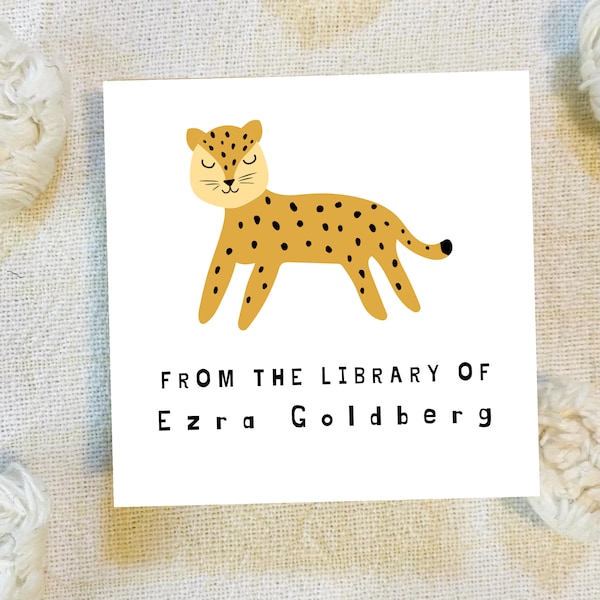 Personalized Bookplates Children - Etsy