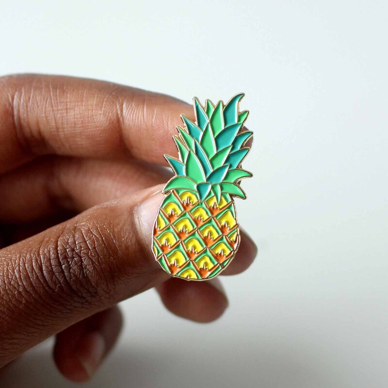 Pineapple Pin - Etsy