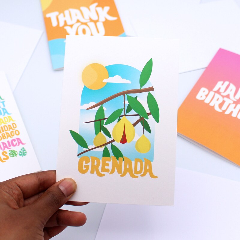 Island Greeting Card - Etsy