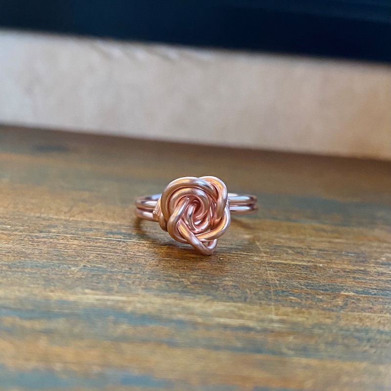 Wire Rose Ring - Etsy