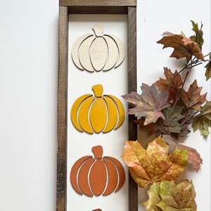Ombre Pumpkin Fall Sign - Etsy
