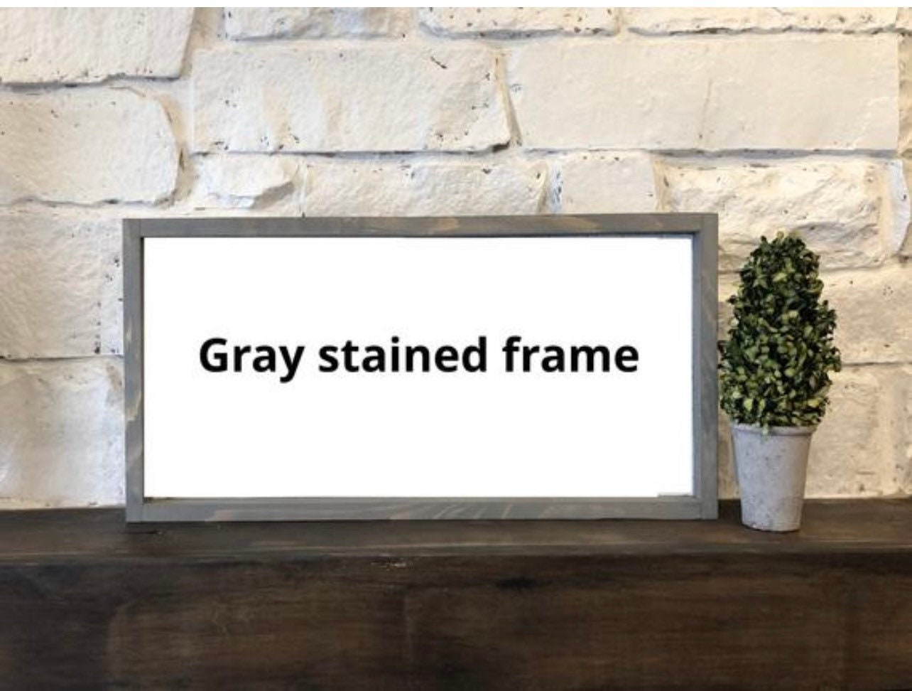 Plaid Layering Sign Framed Farmhouse Sign Stack Layer - Etsy