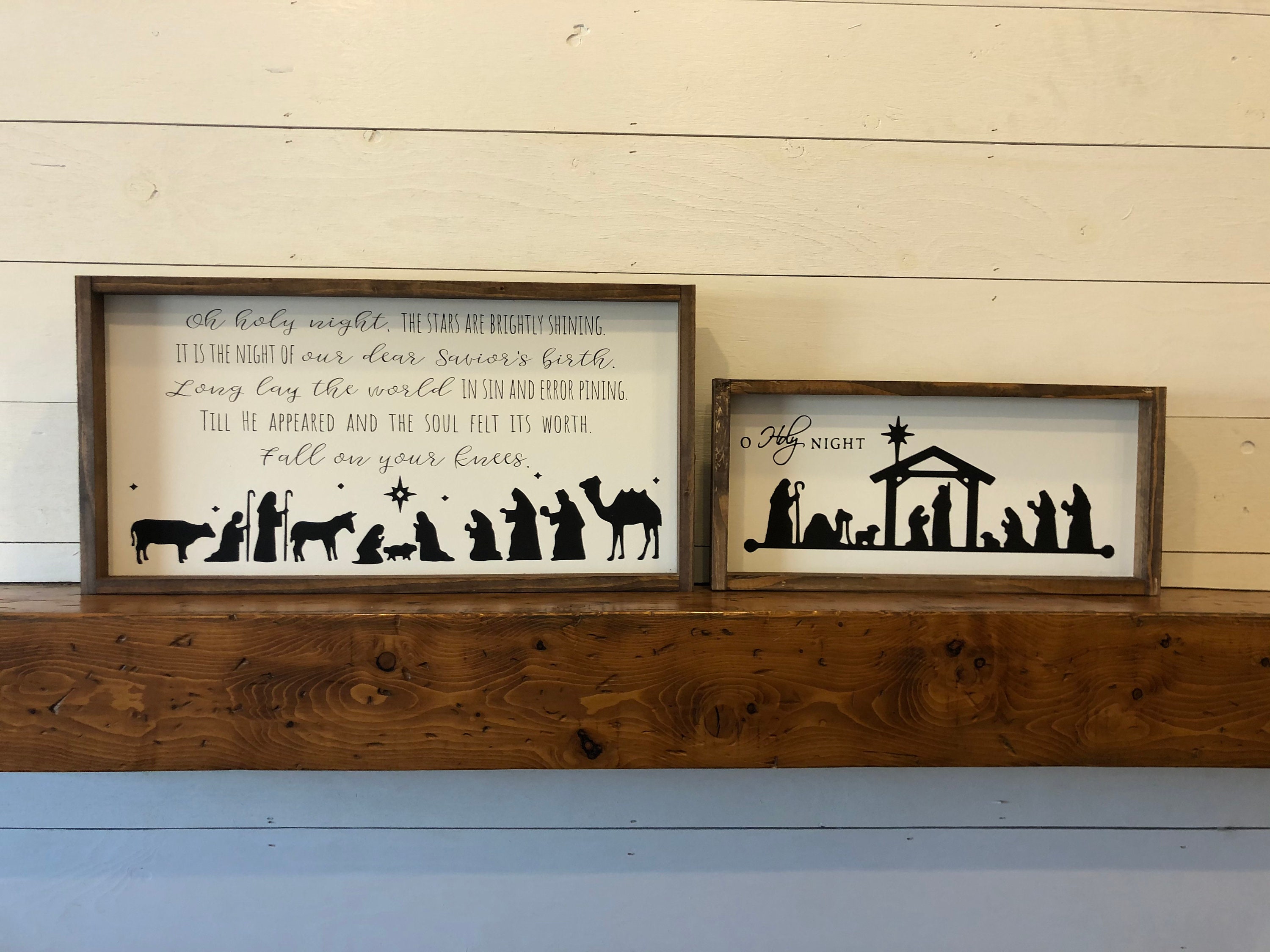 Nativity Sign - Etsy