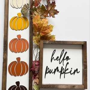 Ombre Pumpkin Fall Sign - Etsy