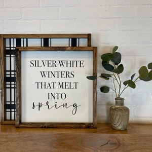 Plaid Layering Sign - Framed Farmhouse Sign - Stack - Layer Signs ...