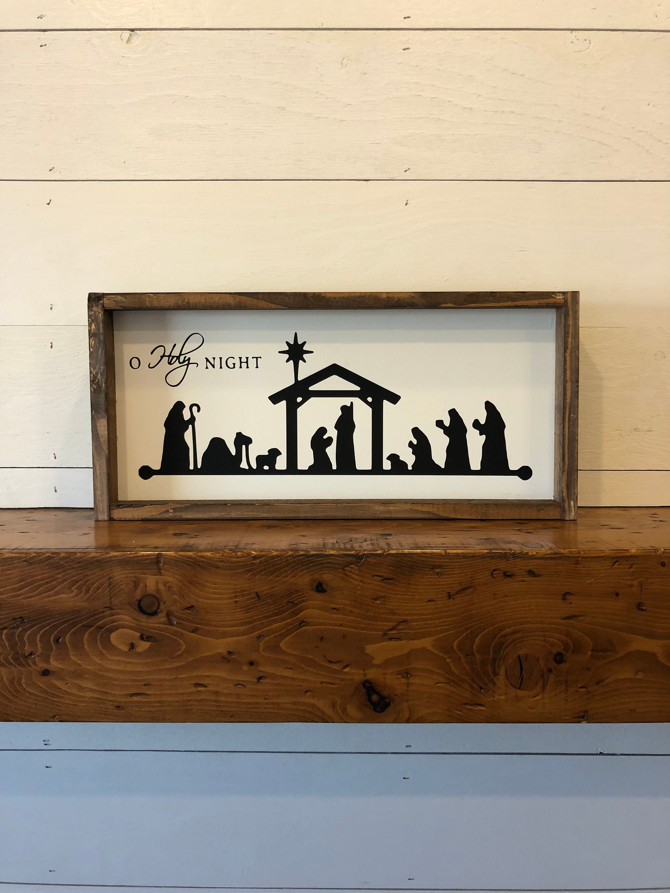 Nativity Sign | Etsy