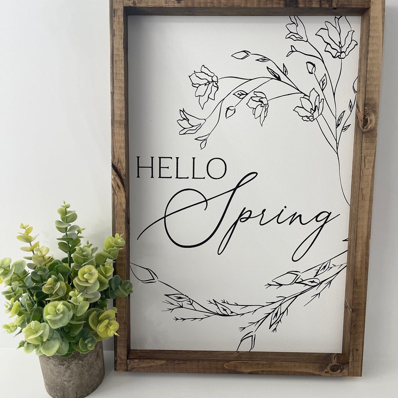 Spring Signs - Etsy
