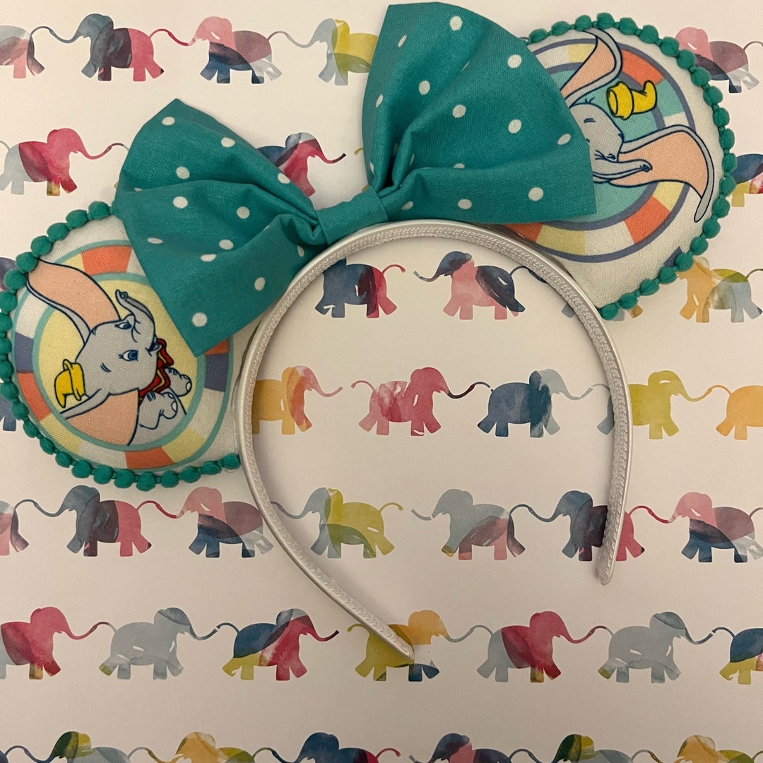 Vibrant Whimsical Dumbo-inspired Mouse Ears in Bright Colors - Perfect ...
