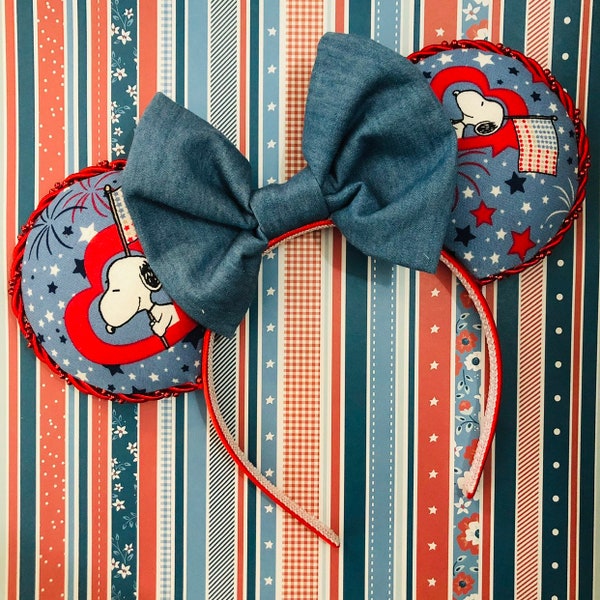 Snoopy Ears Headband - Etsy