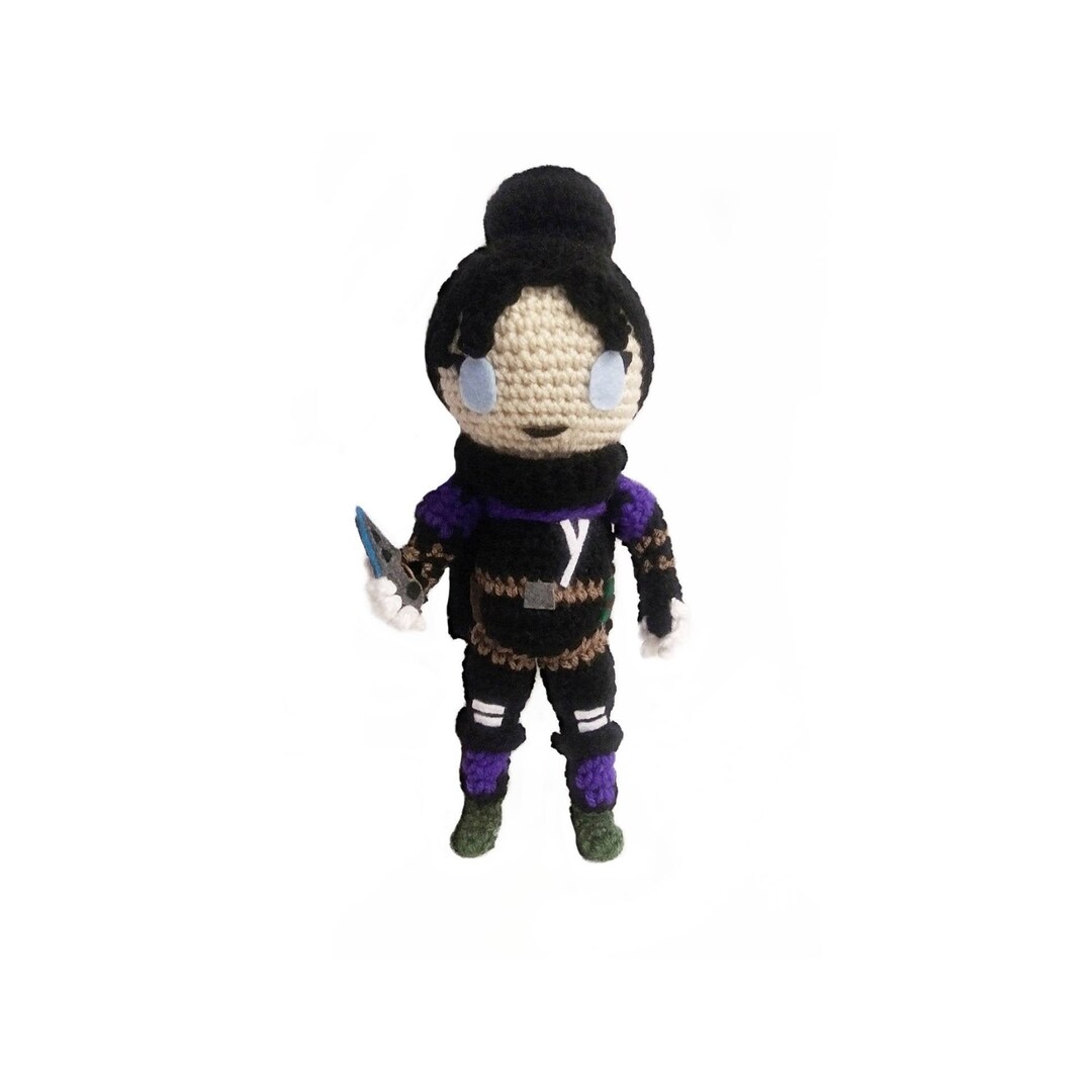 Apex Legends Wraith Amigurumi Crochet Plush Doll - Etsy