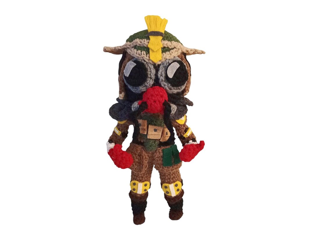 Apex Legend Bloodhound Crochet Plush Doll - Etsy