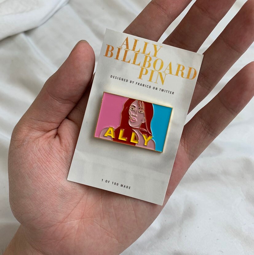 Ally Billboard Pin - Etsy