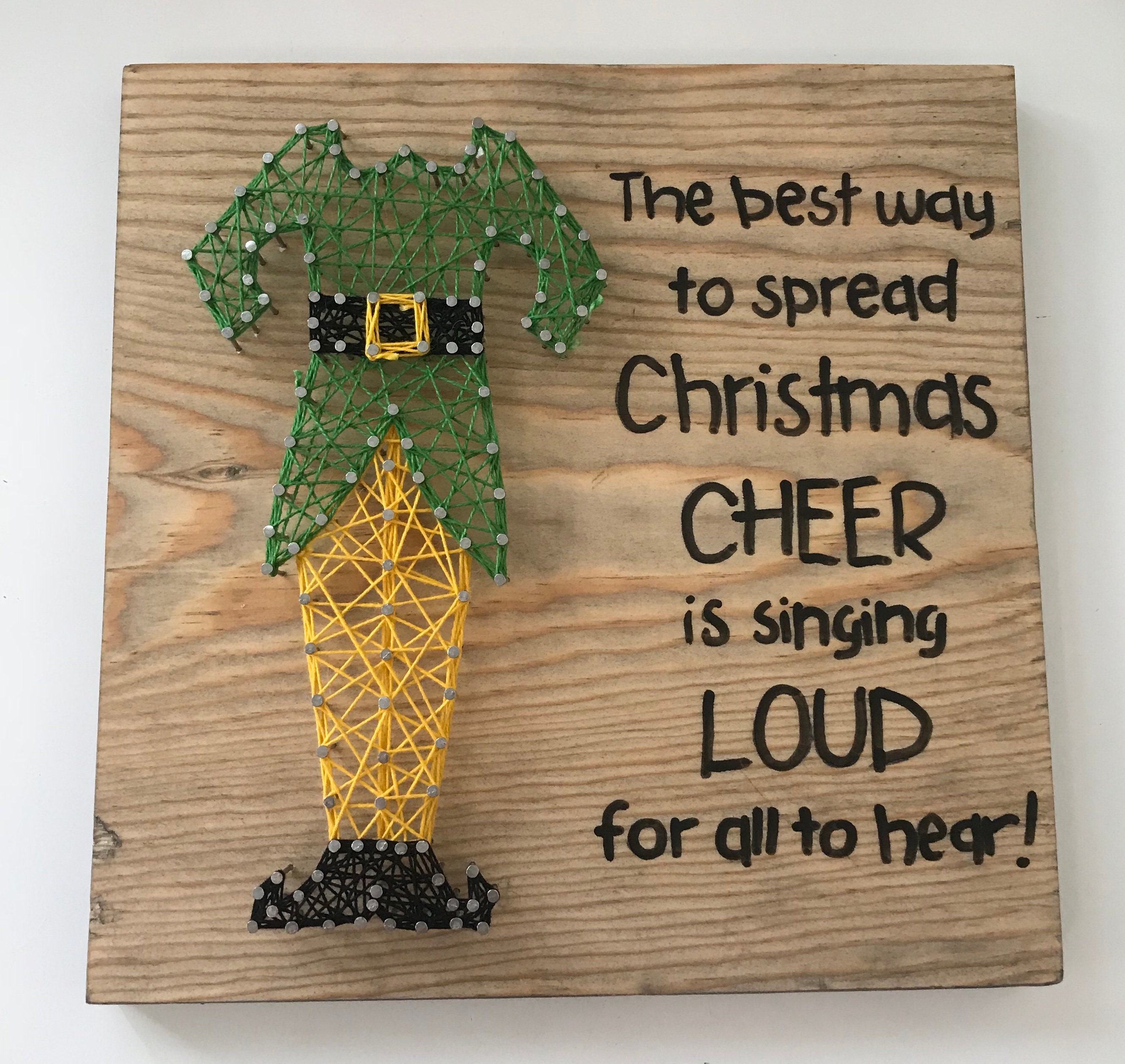 Elf - the Movie - String Art - Etsy