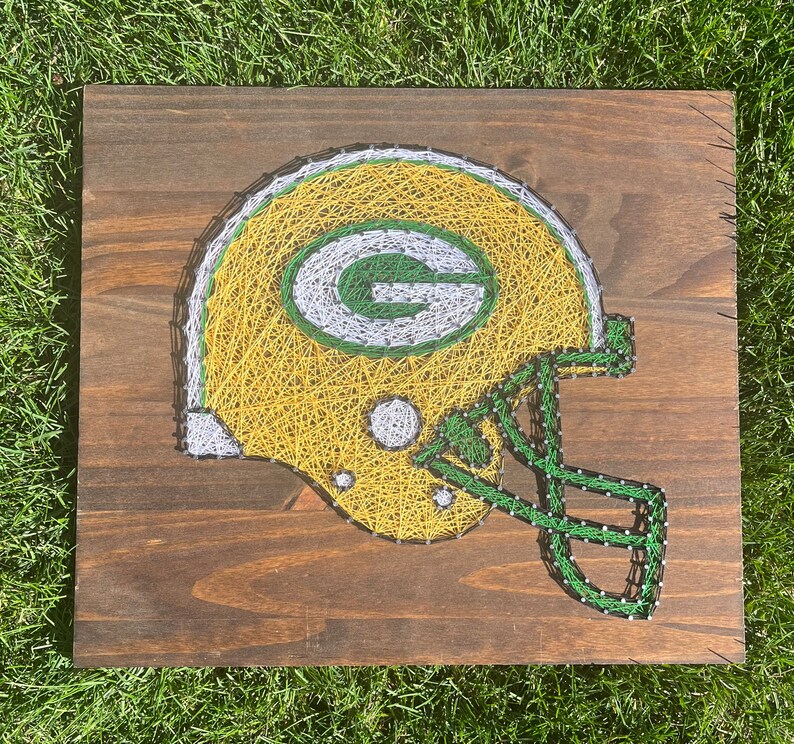 NFL Helmet String Art - Etsy