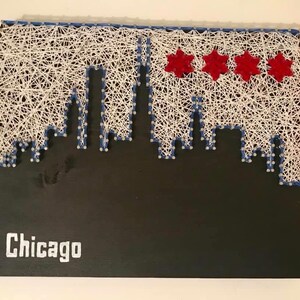 Chicago Skyline String Art - Etsy