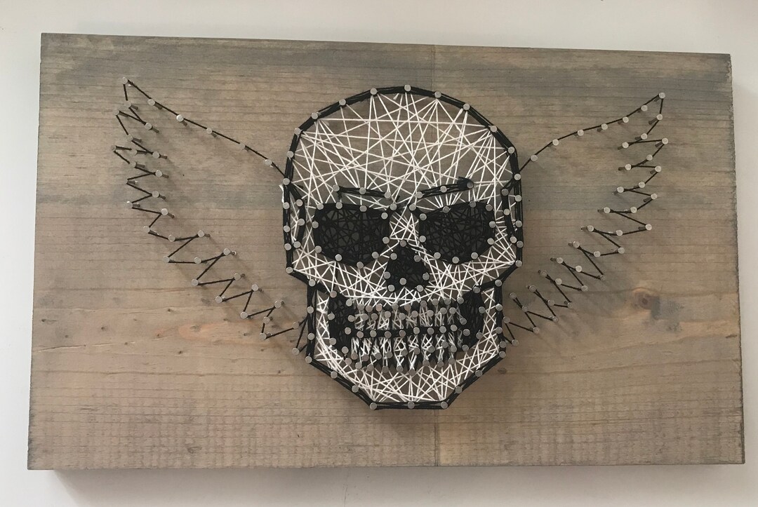 Skull String Art - Etsy