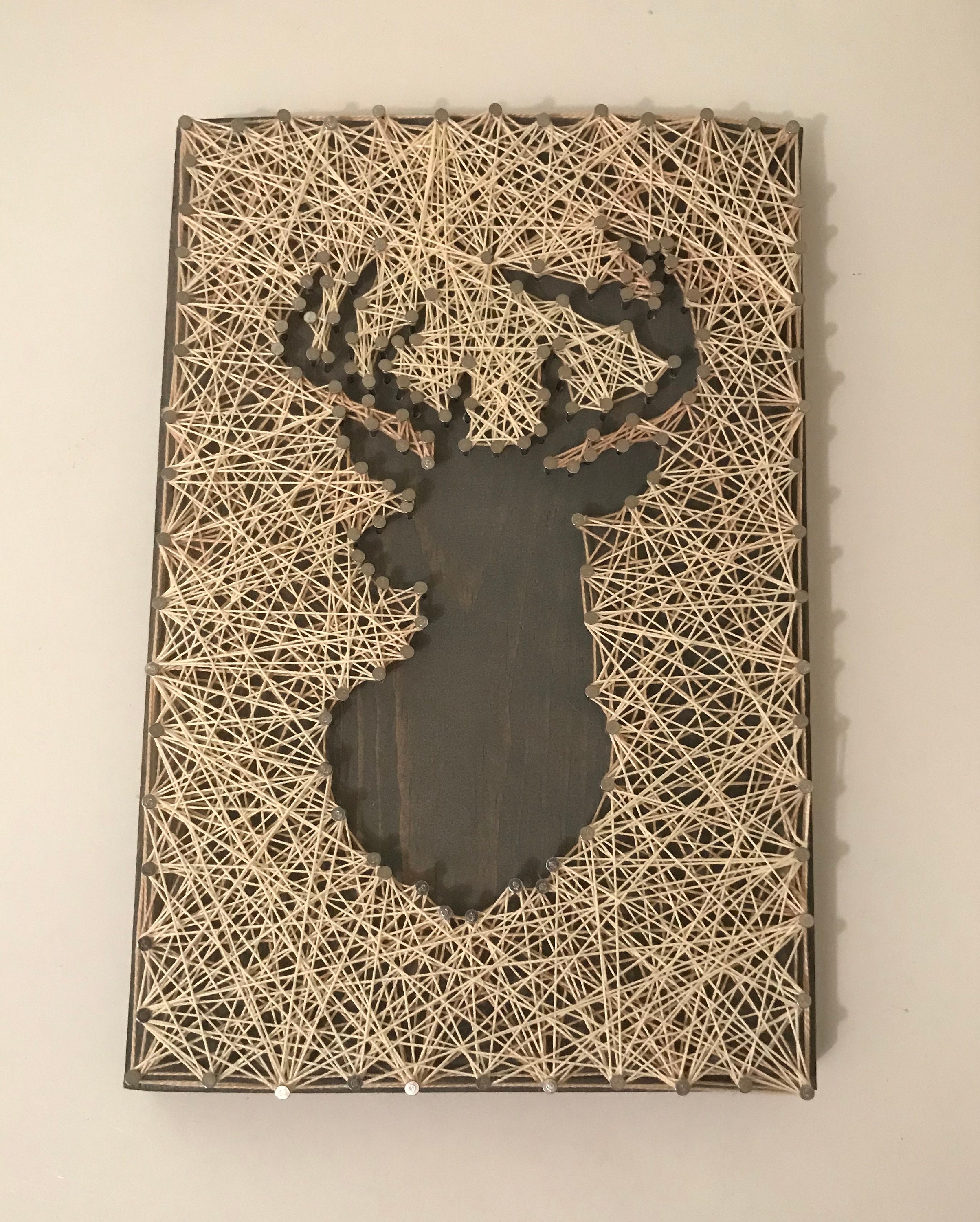 Deer String Art - Etsy