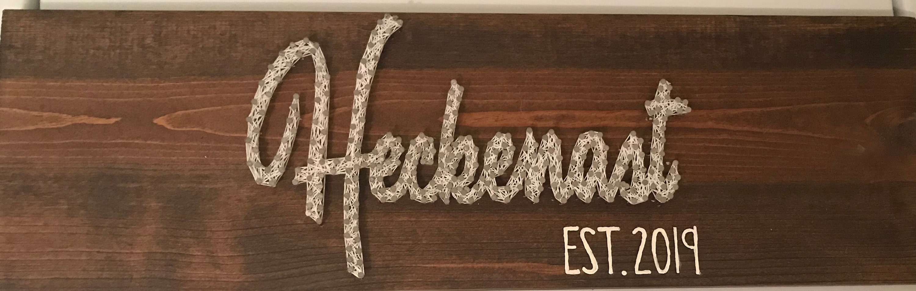 Name String Art 18x10 - Etsy