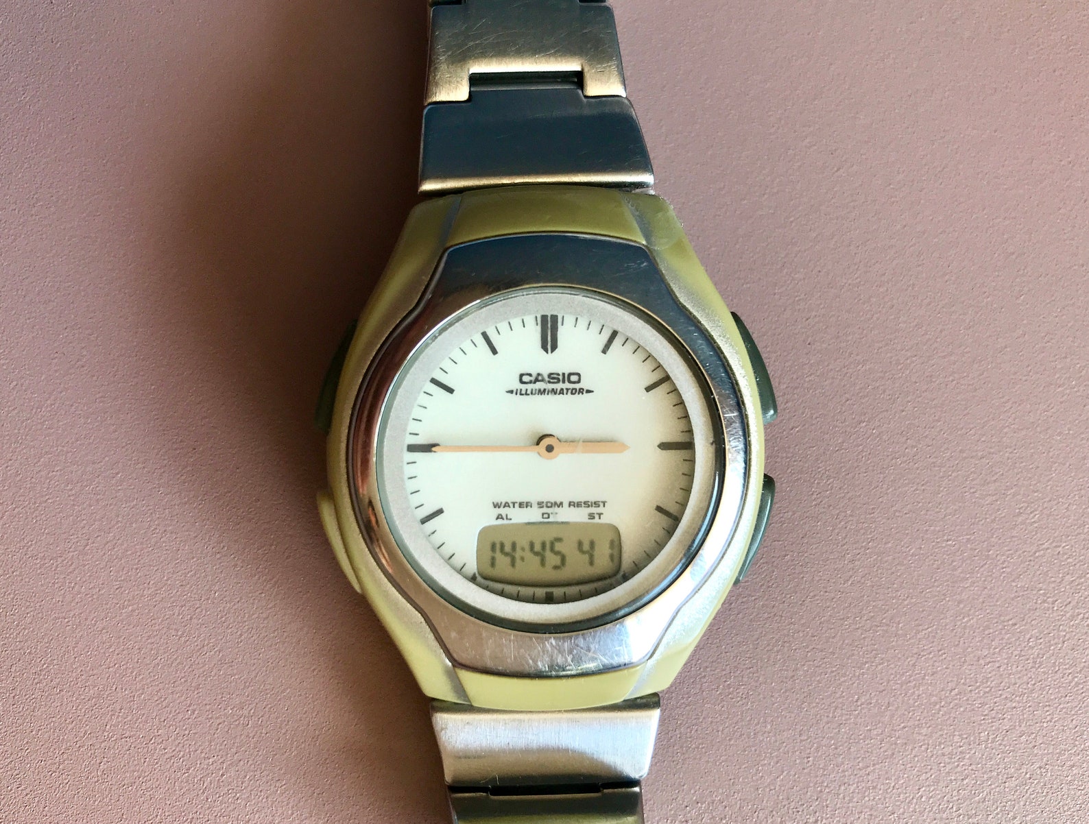 Vintage Casio Illuminator AW-E10 Digital Dual Time/ Quartz | Etsy