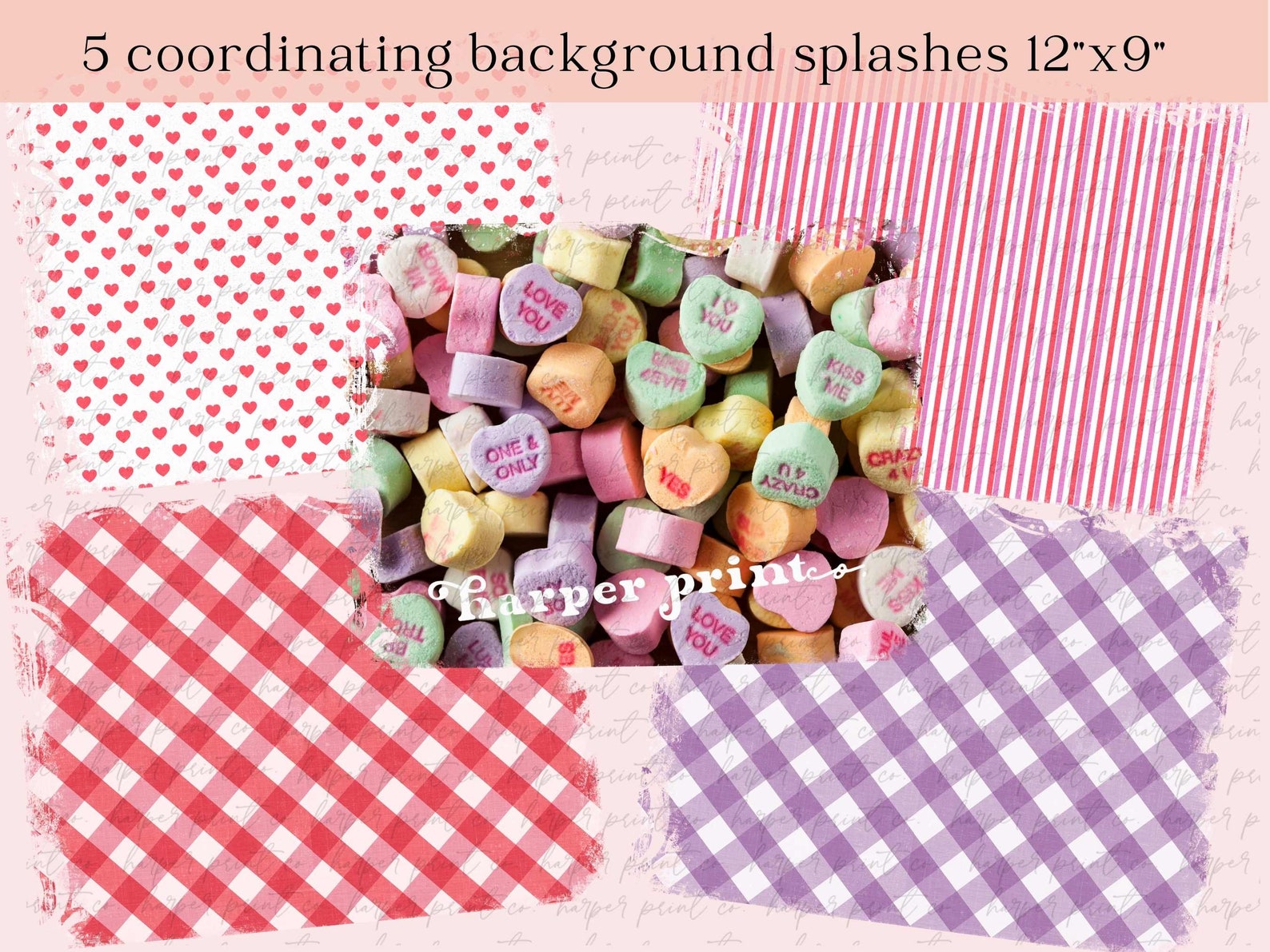 Valentines Faux Chenille Alphabet PNG Varsity Letters, Valentine ...