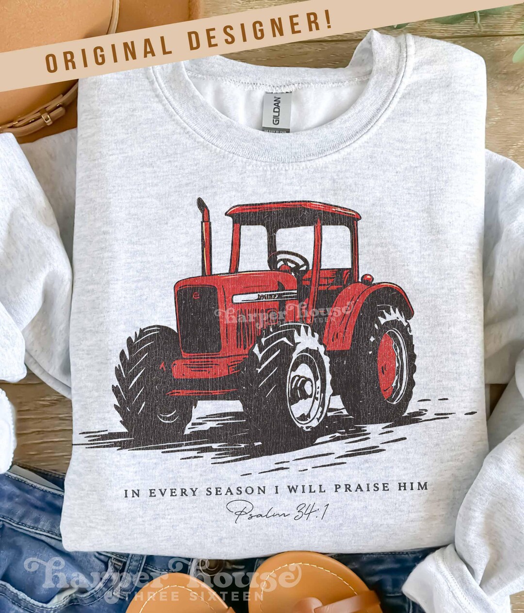 Faith PNG Tractor Dtf Designs Vintage Farming Shirts Christian Quotes ...