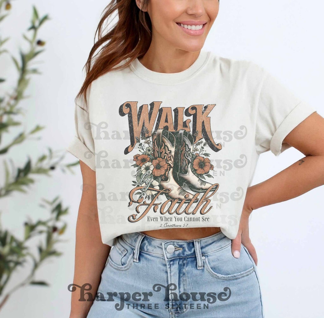 Faith PNG Western Sublimation Designs Bible Verse Svg Christian PNG ...