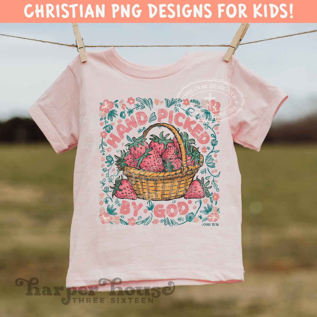 Summer PNG Kids Sublimation Designs Strawberry PNG Girl Tshirt Designs ...