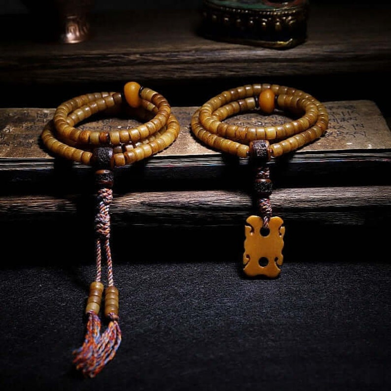 Discover the Tradition of 108 Yak Bone Mala - Etsy