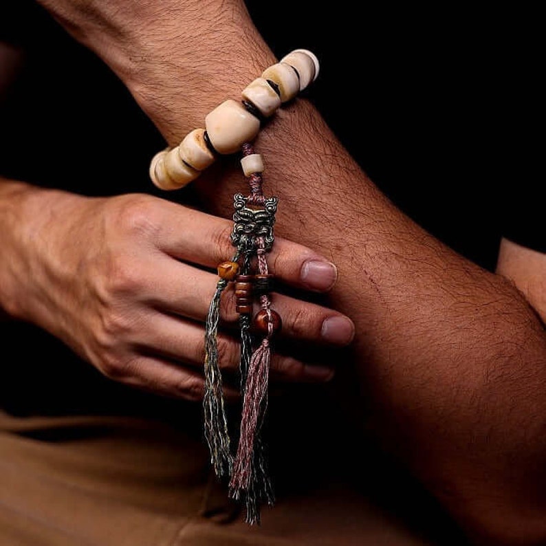 Yama Wheel of Life Mala - Etsy