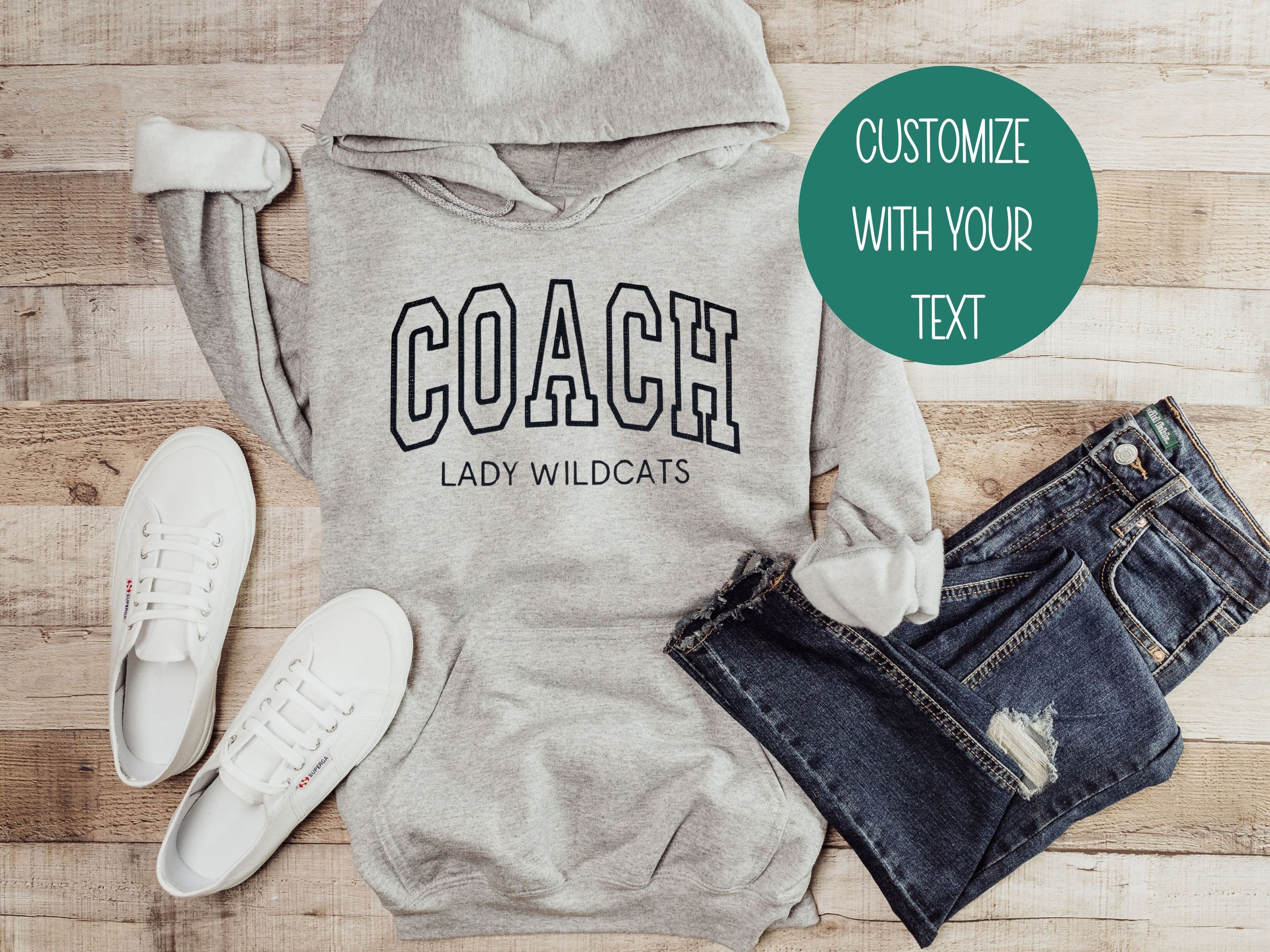 Personalized Embroidered Coach Sweatshirt, Gift for New Coach, Soccer ...