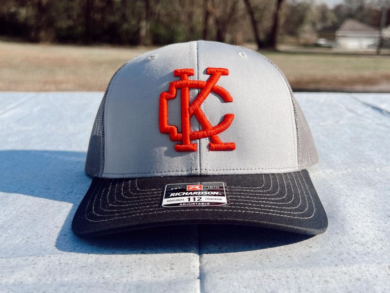 Emboridered Kansas City Snapback Hat Trucker Hat Kansas City Hats KC ...