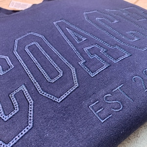 Personalized Embroidered Coach Sweatshirt, Gift for New Coach, Soccer ...