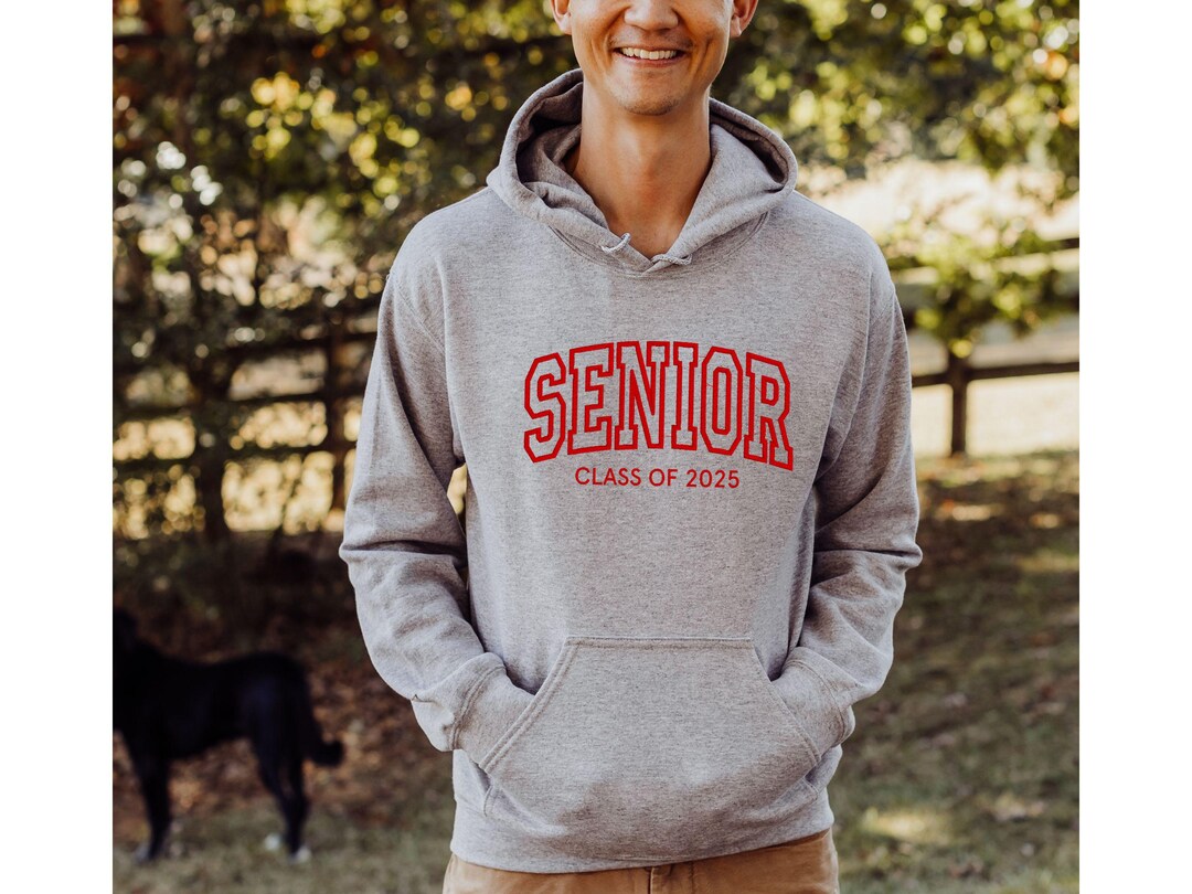 Embroidered Senior Sweatshirt, Crewneck, Hoodie, Graduation Gift ...