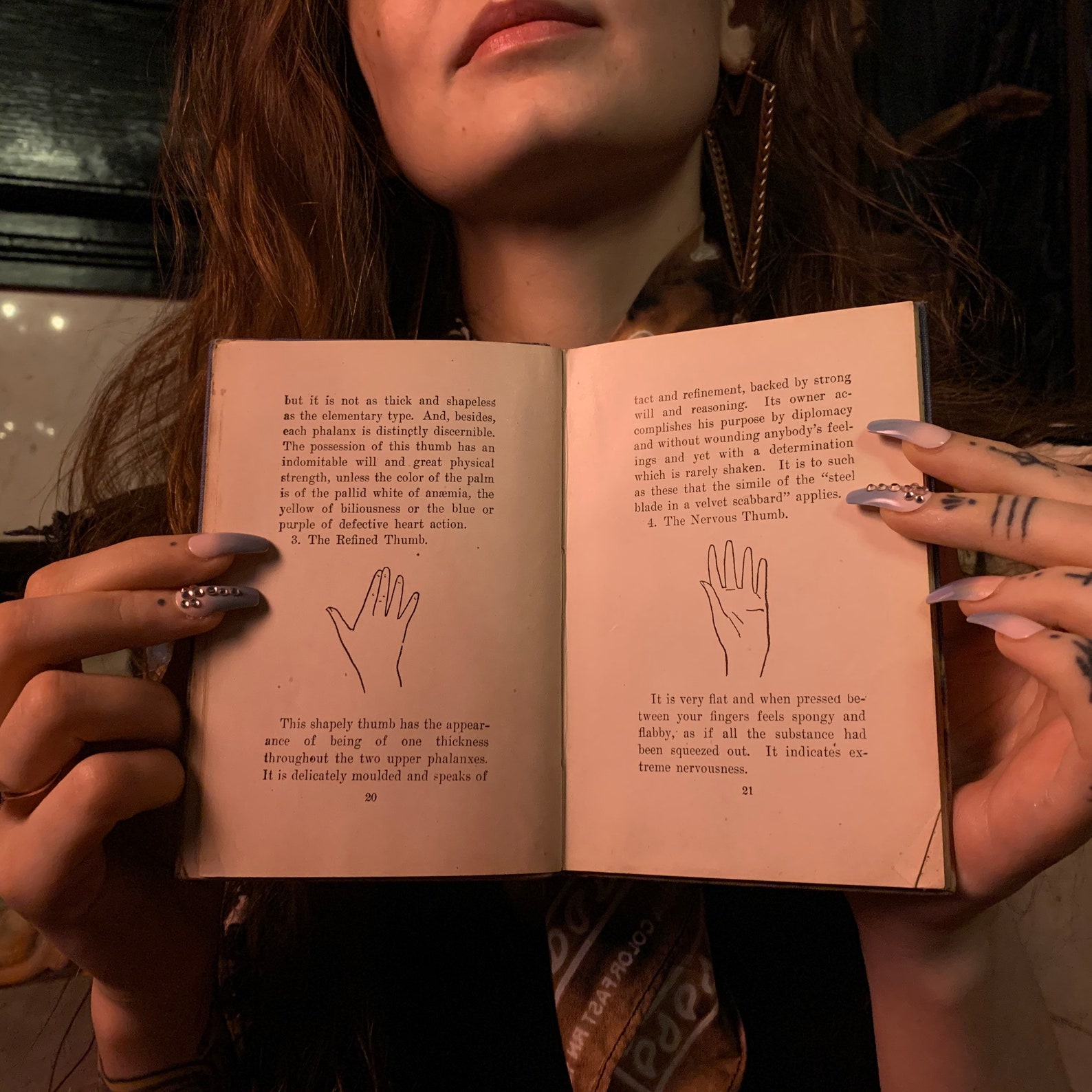 Cheirognamy Antique Palmistry Book - Palmistry Astrology Grimoire ...