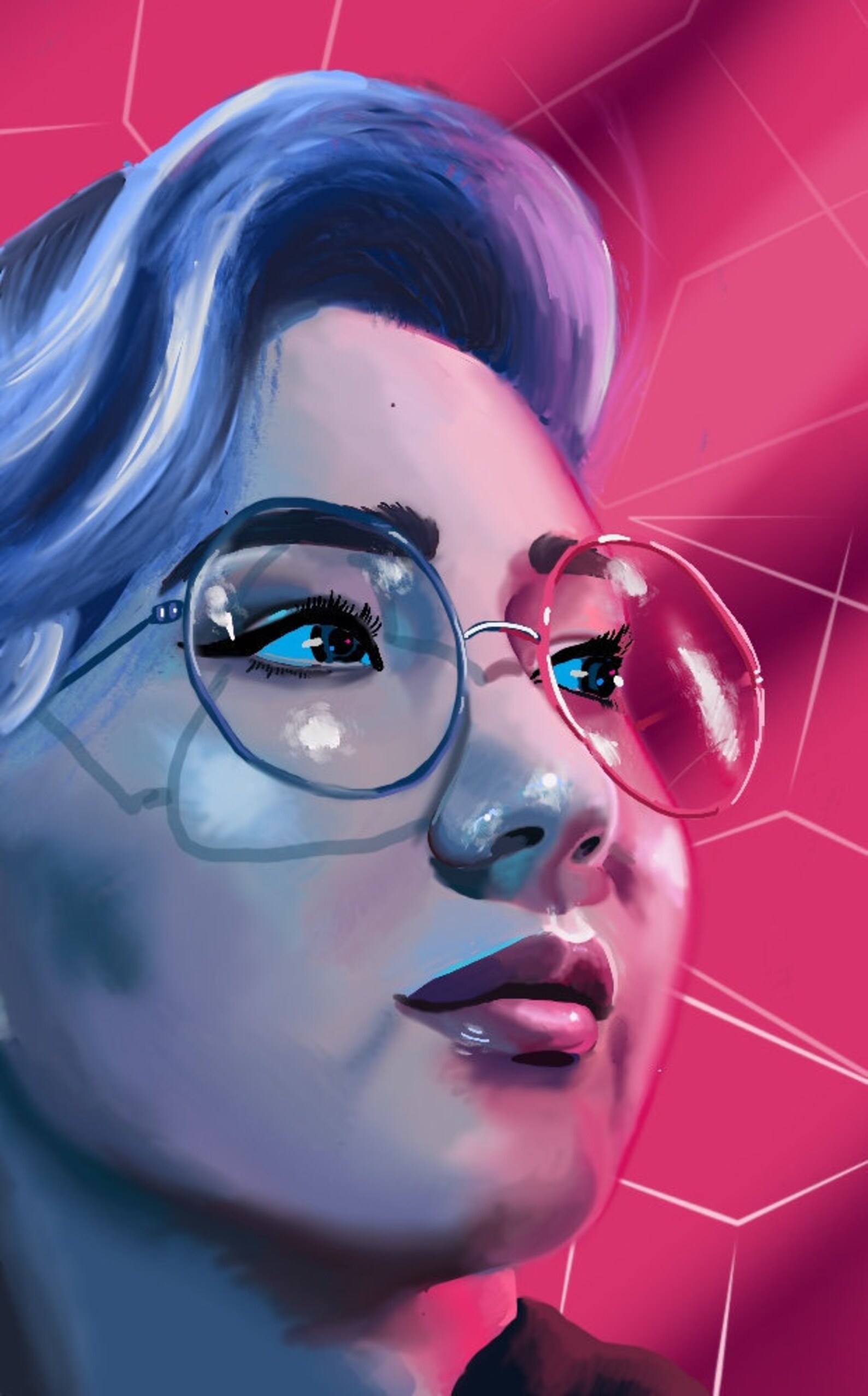Custom Digital Portrait (color) - Etsy