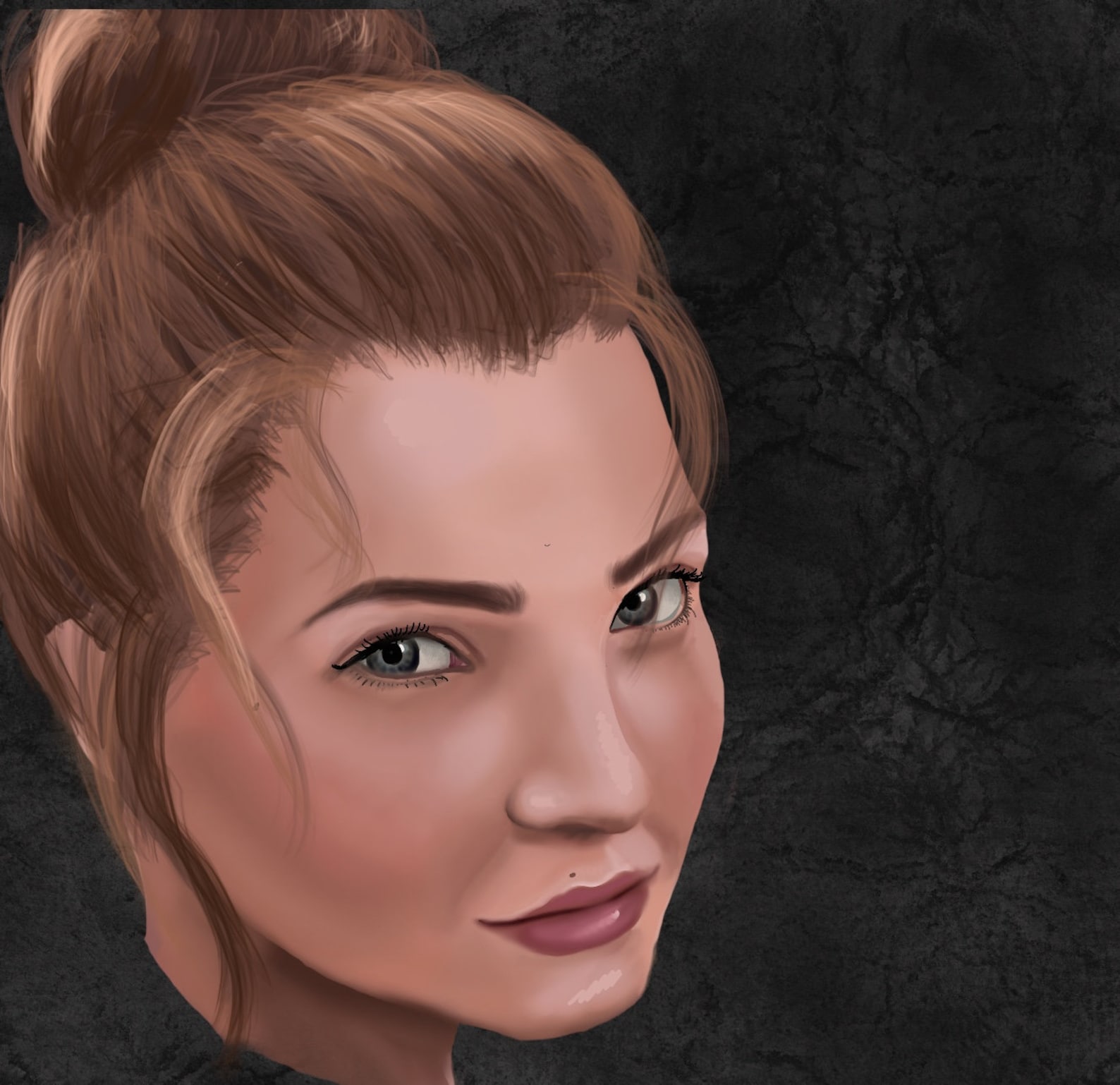 Custom Digital Portrait (color) - Etsy