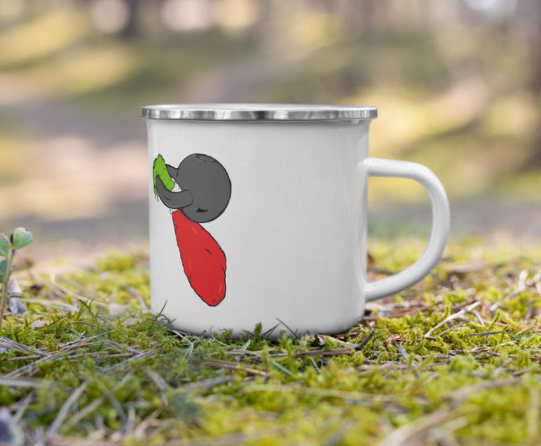 Grinch Kettlebell Mug - Funny Weightlifting Coffee Cup - Holiday ...