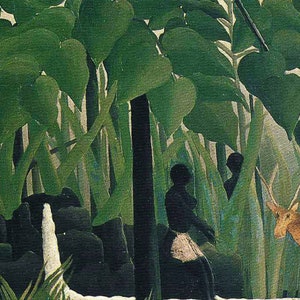 The Waterfall by Henri Rousseau 1910 High Quality Famous Tropical Wild ...