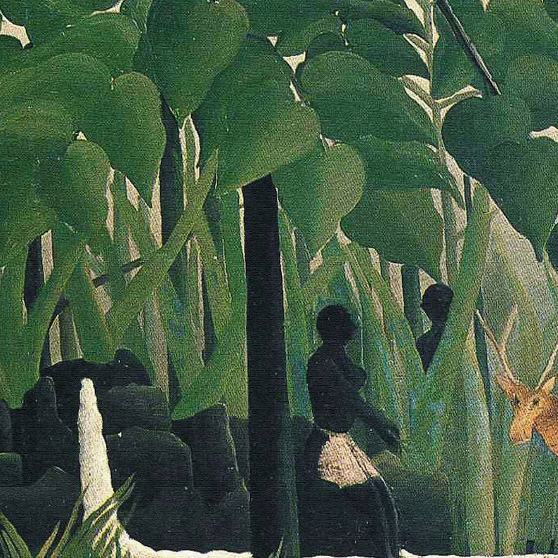 The Waterfall by Henri Rousseau 1910 High Quality Famous - Etsy