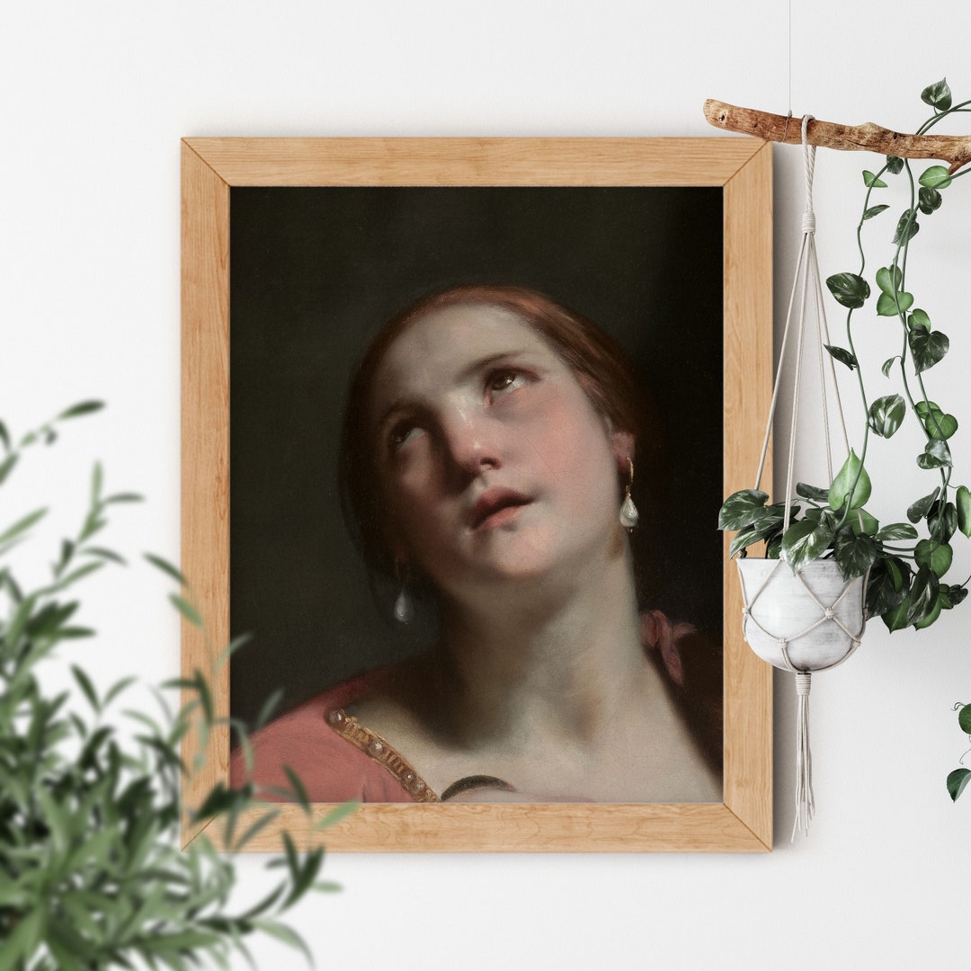 The Death of Cleopatra by Guido Cagnacci 1645-55 Famous Red Head ...