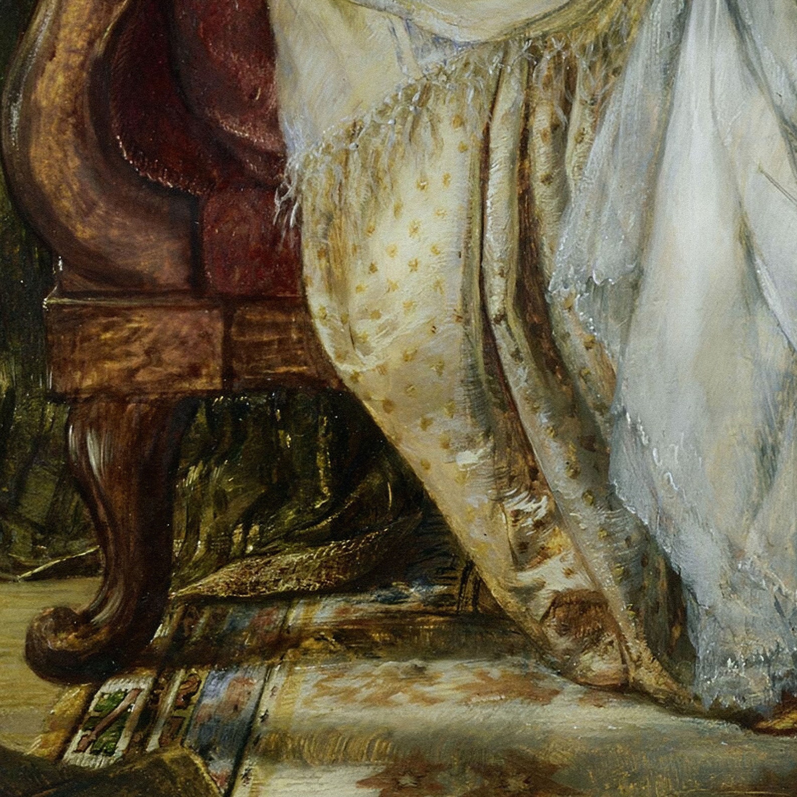 Young Mother by Charles Cope 1846 Famous Renaissance Painting Nursing ...
