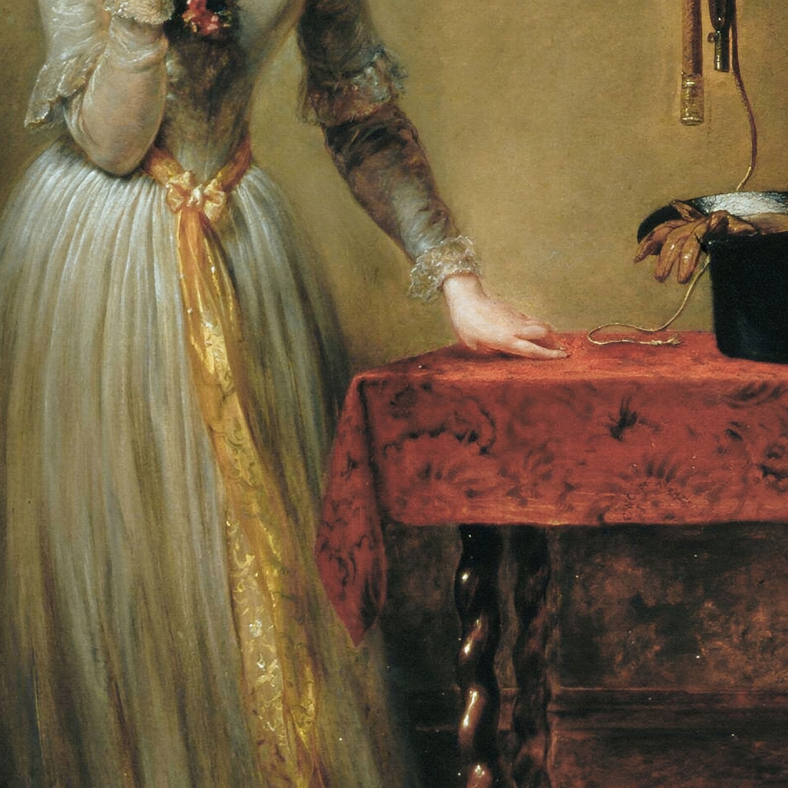Palpitation by Charles Cope 1845 Famous Young Victorian Woman Hiding in ...