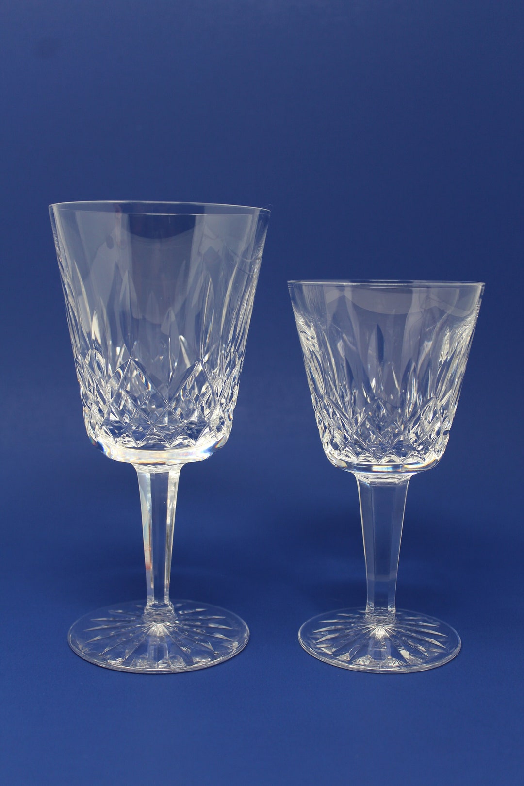 Waterford "lismore" Crystal Stemware - 4.4 Oz. Claret and 10 Oz ...