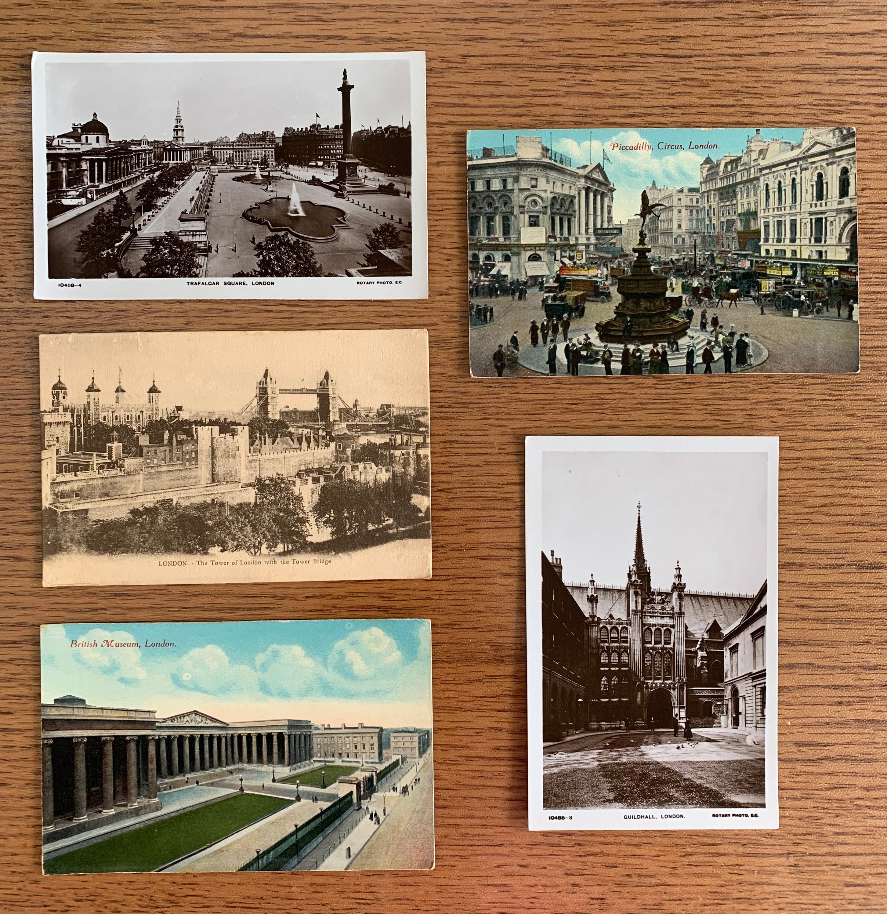 London Vintage Postcard