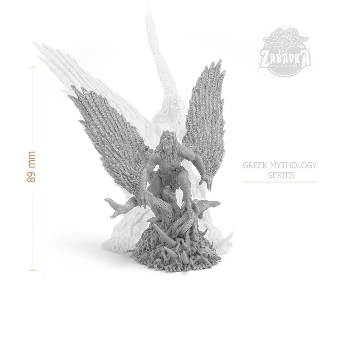 Harpy Man Harpy 5e Dnd Monster 54mm Fantasy Resin - Etsy