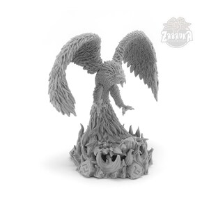 Phoenix Dnd Creature 54mm Fantasy Resin Miniature for Dnd, Wargaming ...